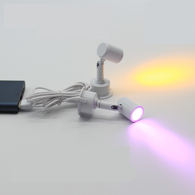 Led USB Spotlight 3W DC5V Jewelry Cabinet Showcase Counter Lamp Ceiling ...