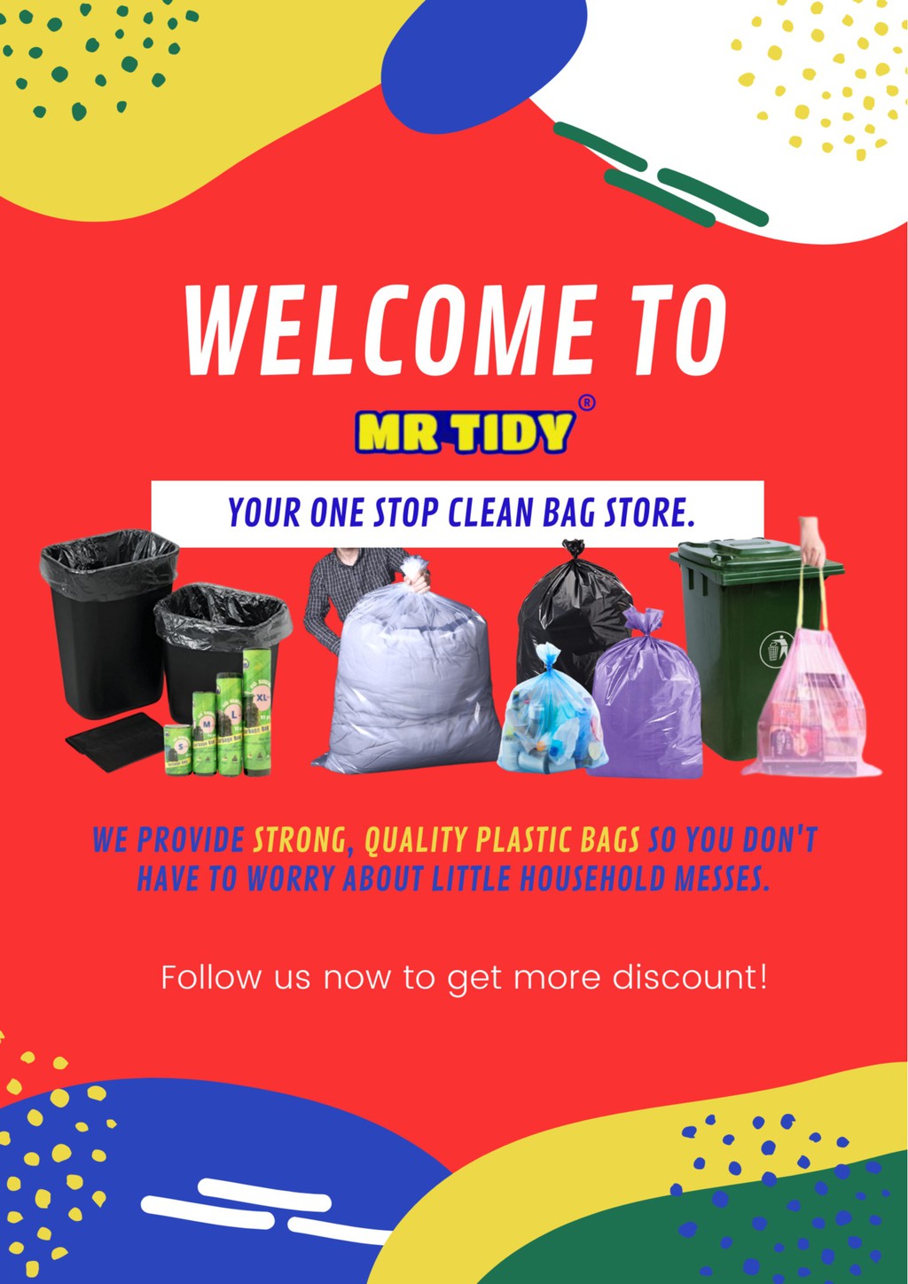 Mr Tidy Plastic Bags, Online Shop | Shopee Malaysia