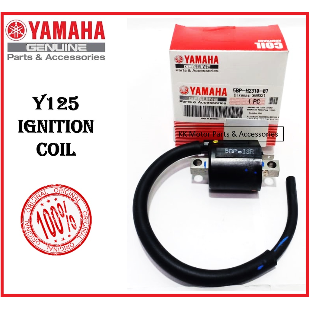 [100% ORIGINAL HLY !!!] Y125 Y125Z Y125ZR IGNITION COIL / PLUG COIL ...