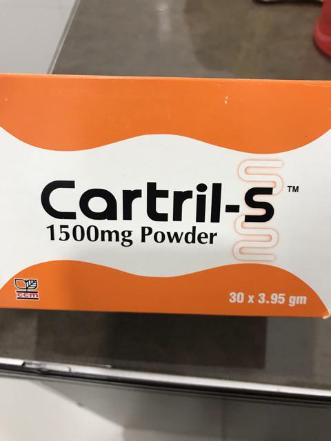 Cartril-S 1500mg Powder 30 x 4g Glucosamine | Shopee Malaysia