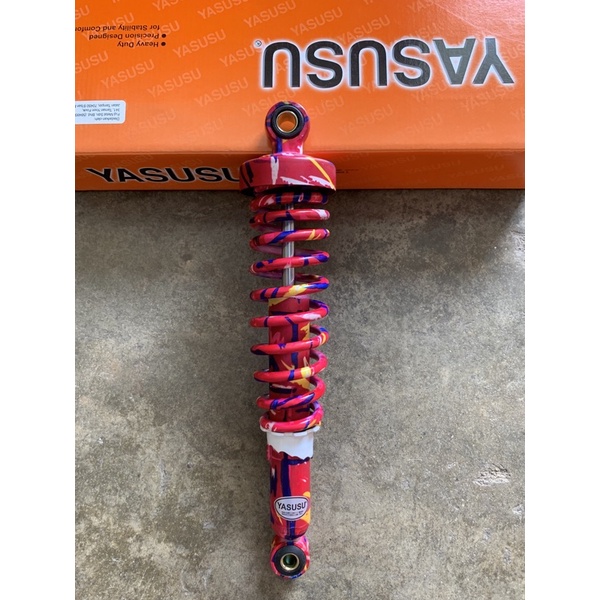 Yamaha absorber rxz batik red yasusu 330mm | Shopee Malaysia