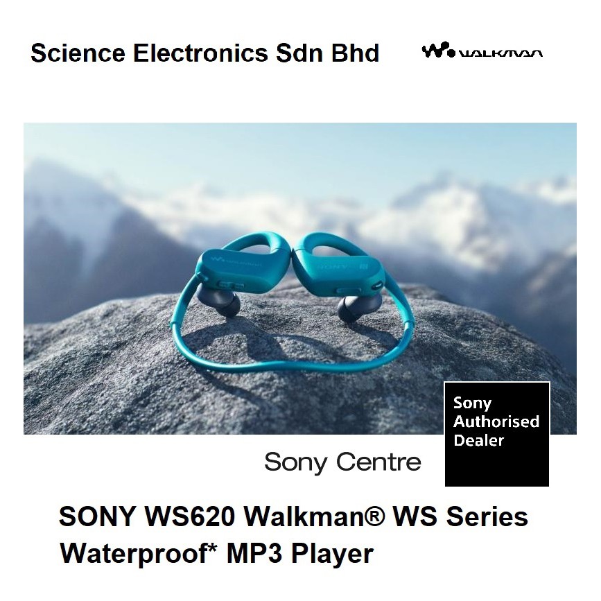 Sony Walkman WS series NW-WS623 Waterproof Sport MP3 with Bluetooth ...