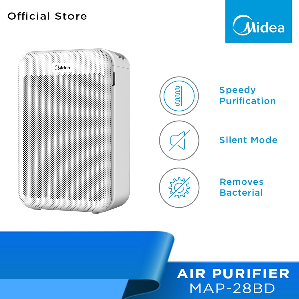 Midea MAP-28BD 5-Layers Of Filter Purification Air Purifier | Shopee Malaysia