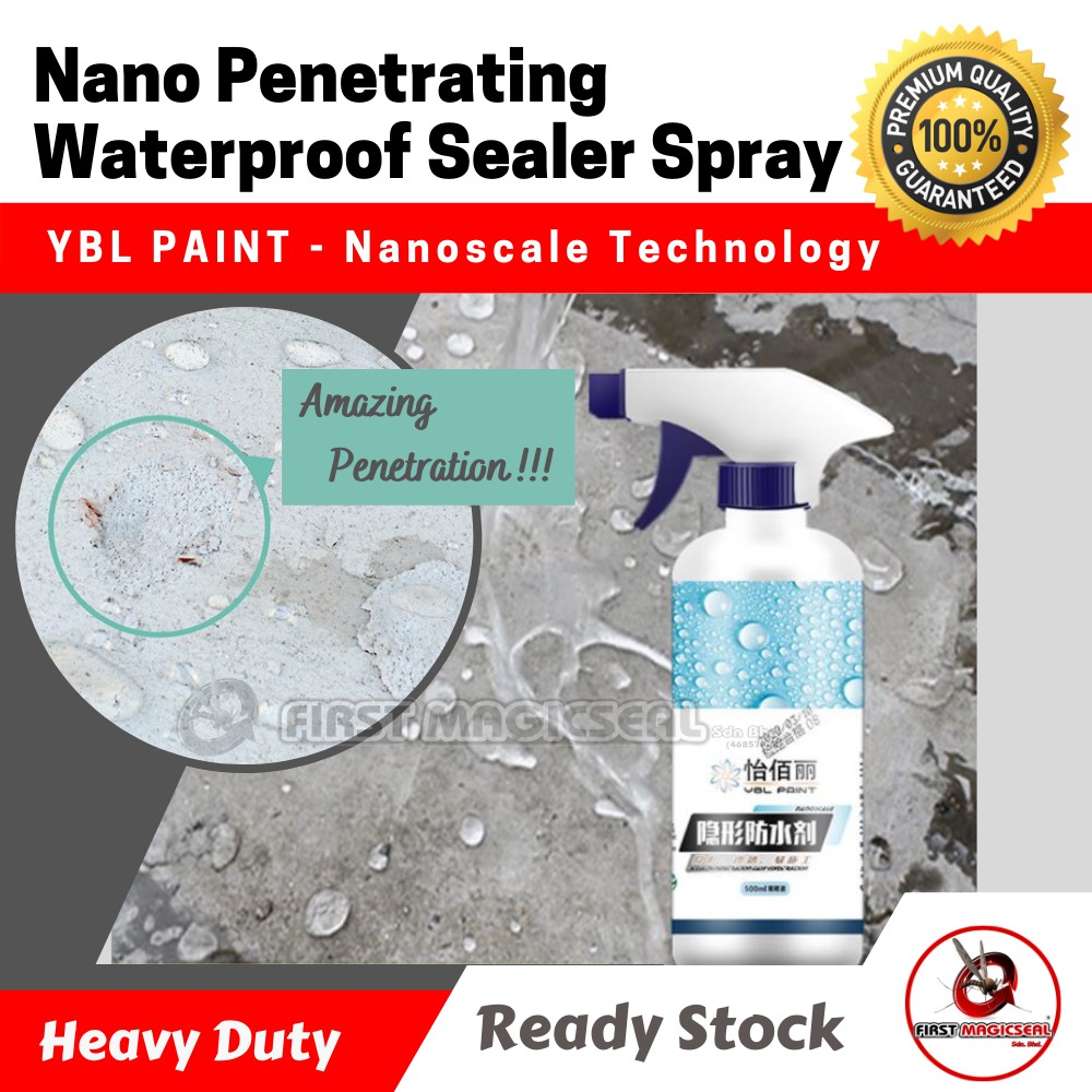 1stMagicSeal - Nano Penetrating Waterproof Sealer Spray | Shopee Malaysia