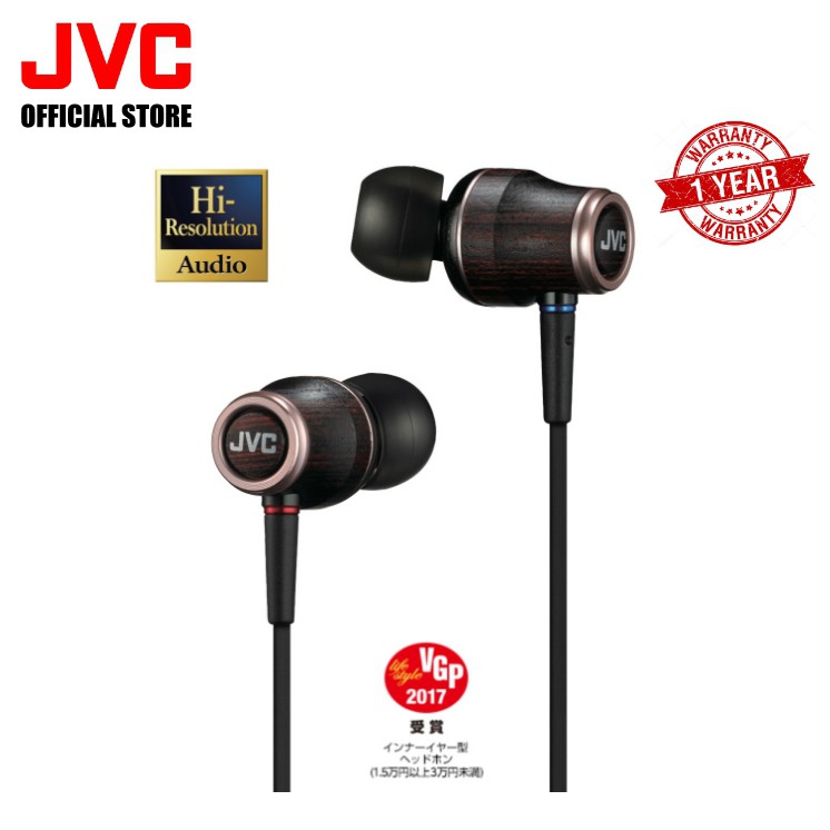 JVC Wood Dome Audiophile Headphone HA-FW03 | Shopee Malaysia