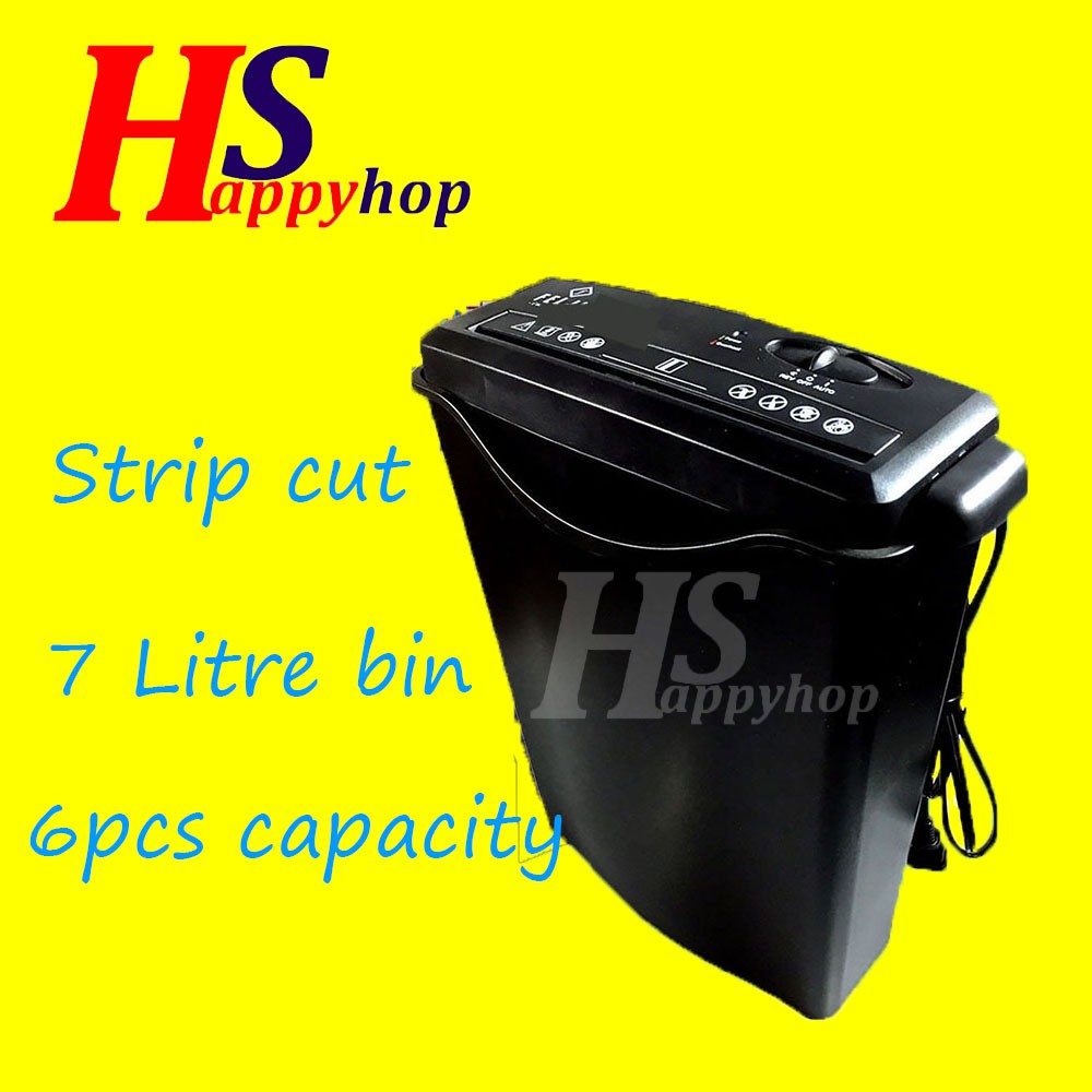 Office auto sensor Paper Shredder Cutter Machine ( STRIP CUT ) | Shopee ...