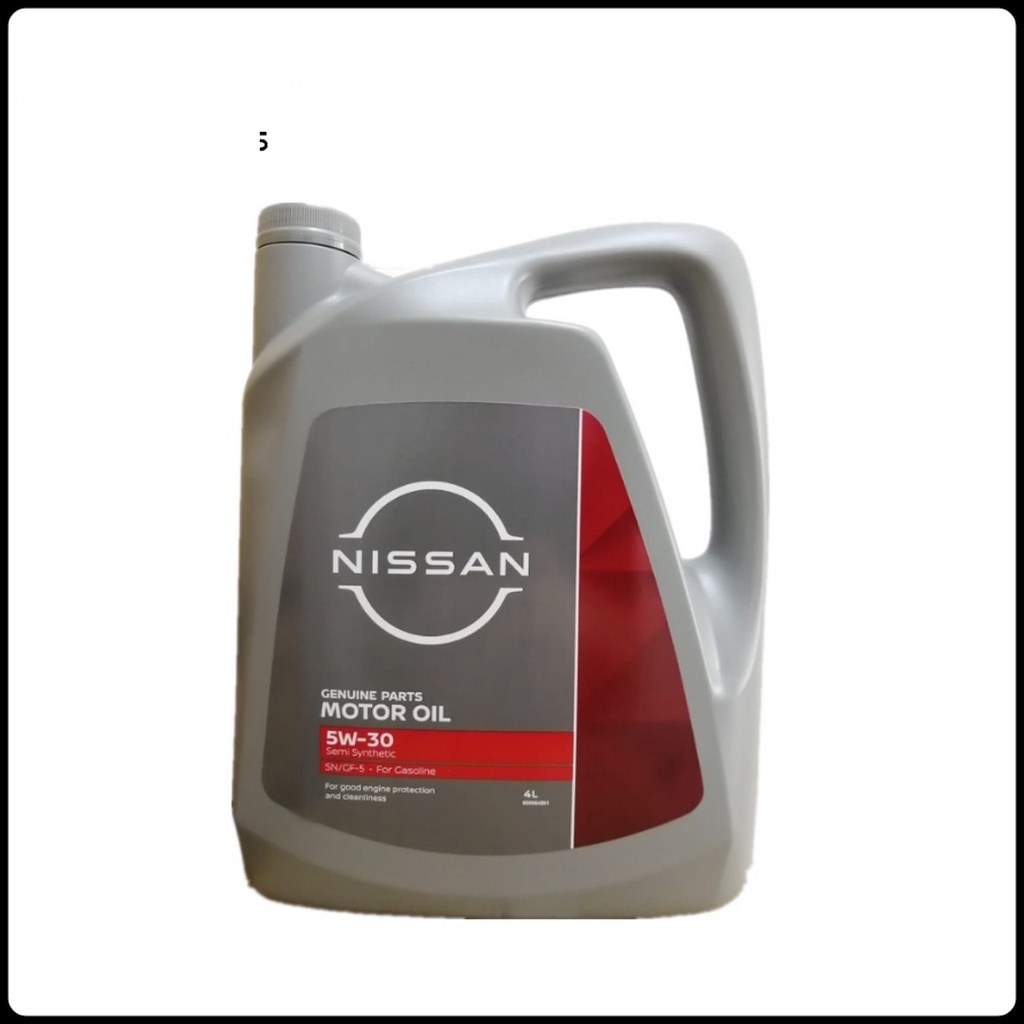 Original Nissan 5W30 Semi Synthetic Engine Oil ( 4Liter ) 5W-30 ...