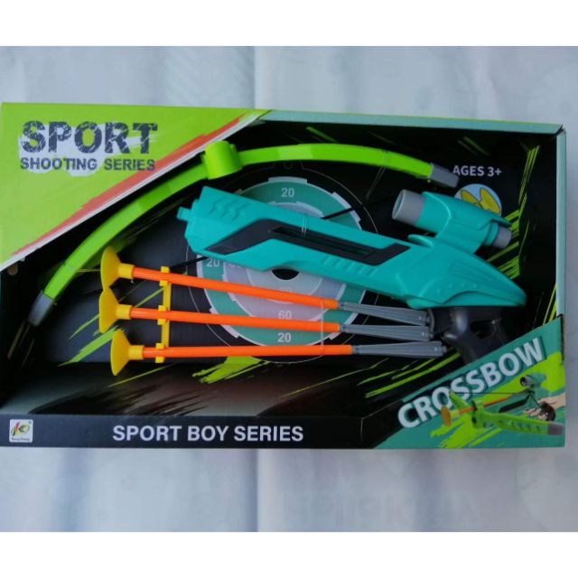 //Ready Stock// Kids Toy Crossbow Set + Target Indoor Outdoor Sport Toy ...