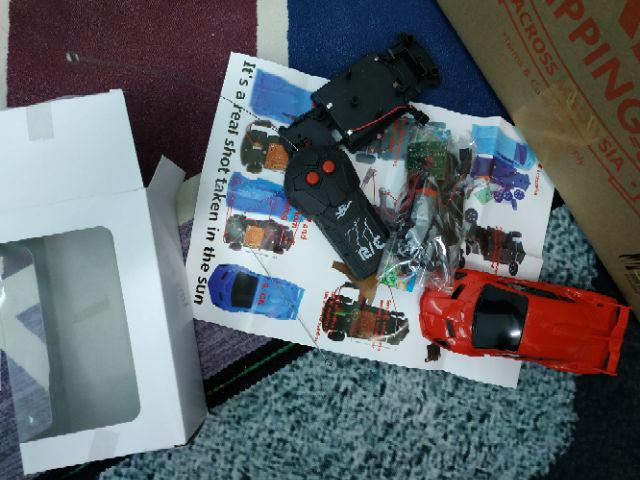 Kit Model Kereta Kawalan Jauh 2 Arah (Buka & Pasang) | Shopee Malaysia
