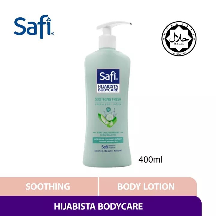 Safi Hijabista Bodycare - Soothing Fresh Hand & Body Lotion 400ml ...