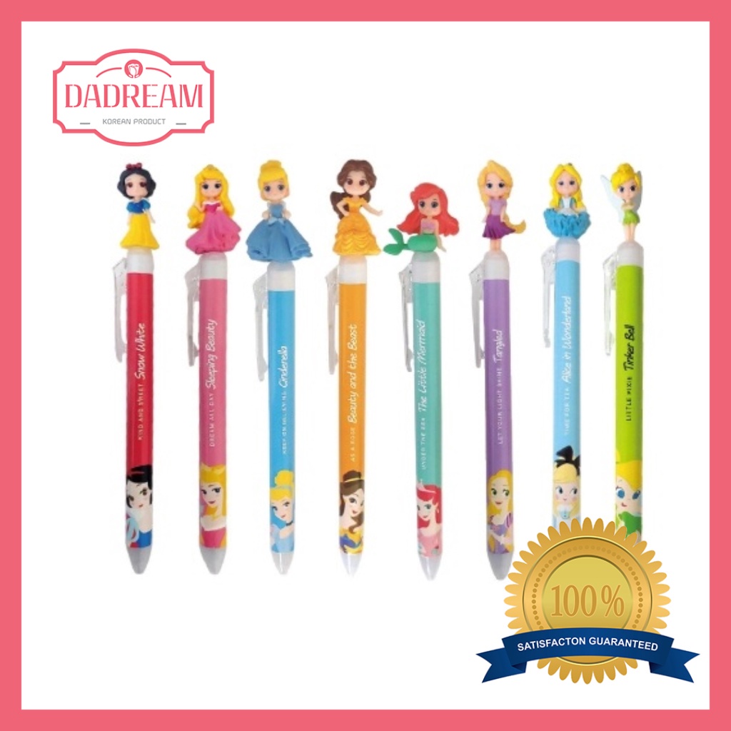 [Disney] Disney Princess Figure Ball Point Pen 0.5mm (8 types, Aurora ...
