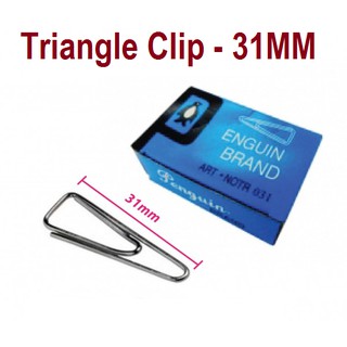 Triangle / Round Paper Clip 25mm / 31mm / 50mm -10 kotak | Shopee Malaysia