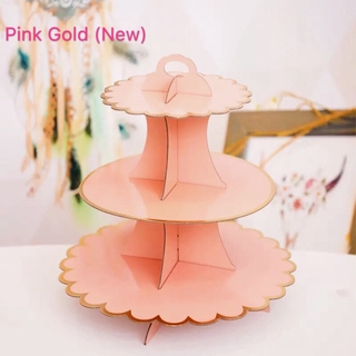 3 Tier Cup Cakes Stand / 3 Tingkat Tempat Letak Kuih | Shopee Malaysia