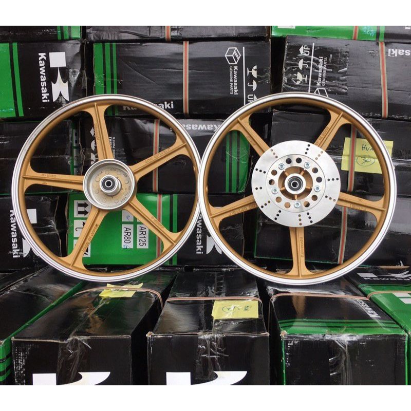 SPORT RIM AR80 ORIGINAL KAWASAKI MADE IN JAPAN SPORTRIM 18 INCI ...