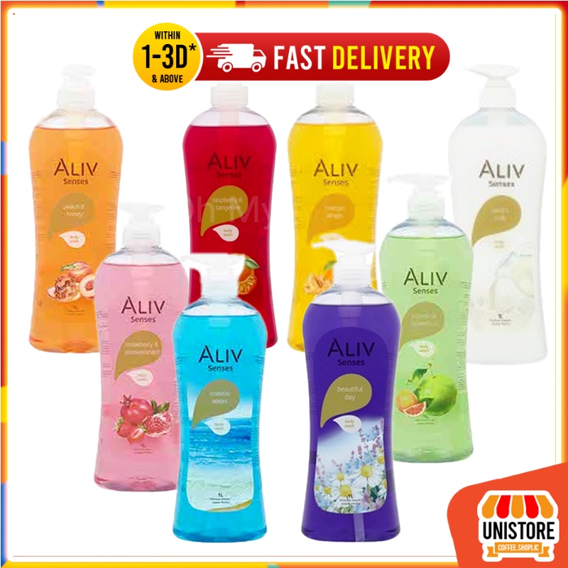 Tesco Extract / Aliv Body Wash Body Shampoo 1 Litre | Shopee Malaysia