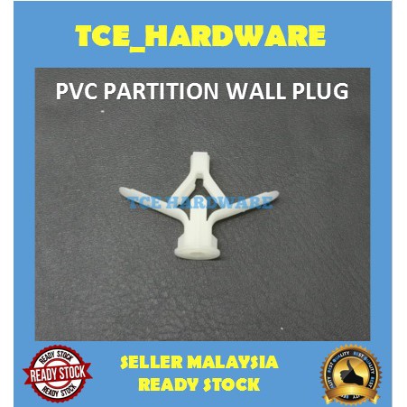 Partition Wall Plug PVC Butterfly Wall Plug Partition Plug / Ceiling ...