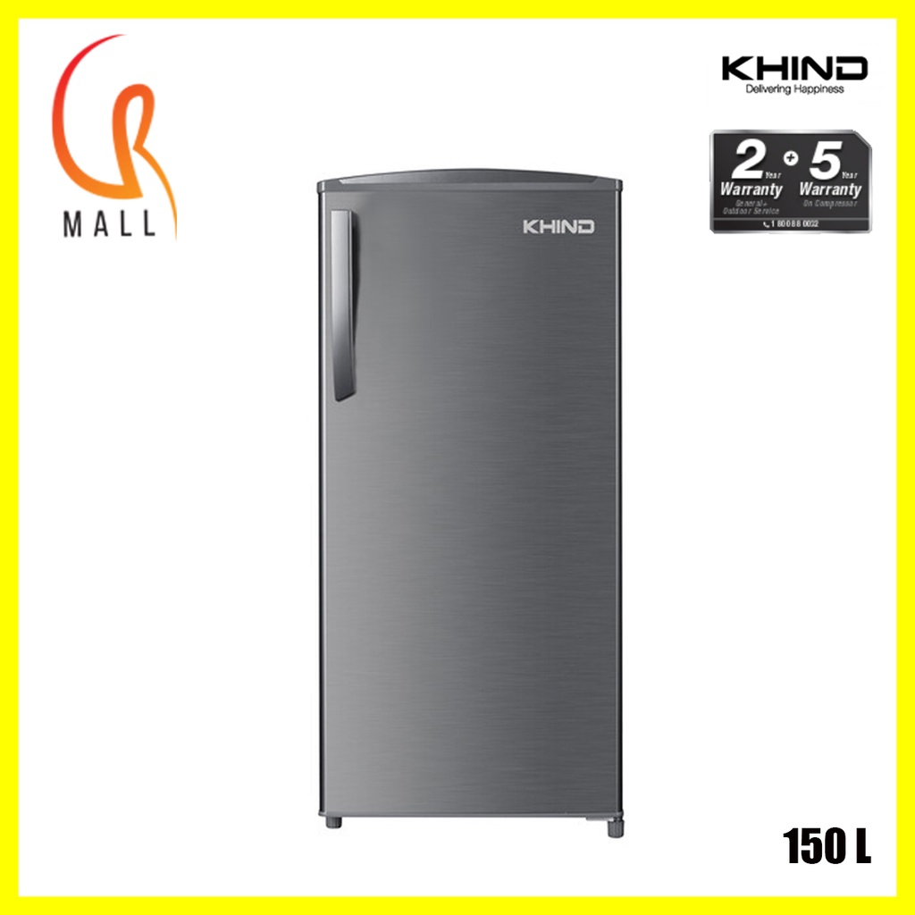 KHIND RF160 150L SINGLE DOOR REFRIGERATOR | Shopee Malaysia