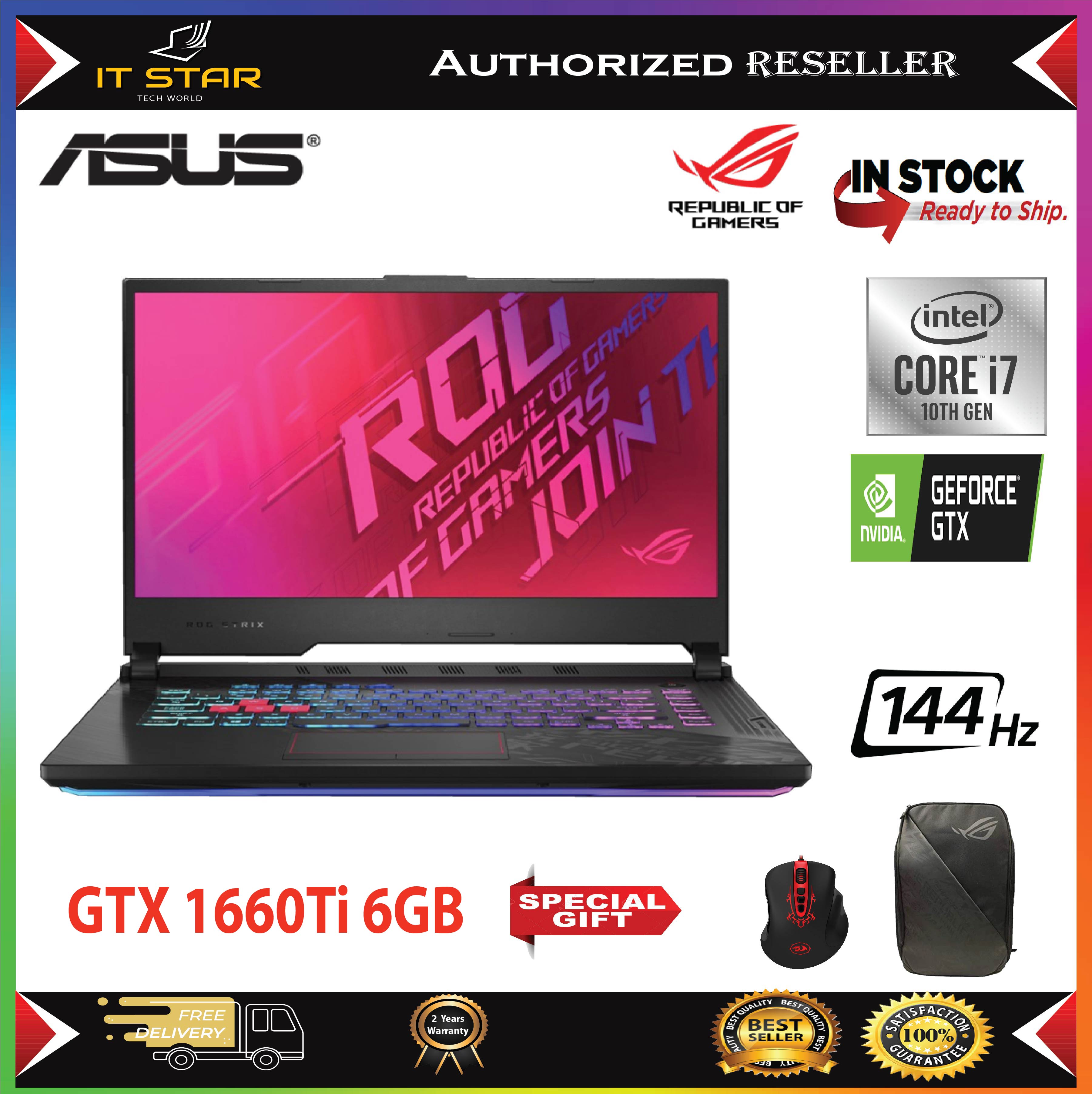 Asus rog strix g15 g512l-uhn191t – intel i7-10750h |ram 16gb |1tb ssd ...