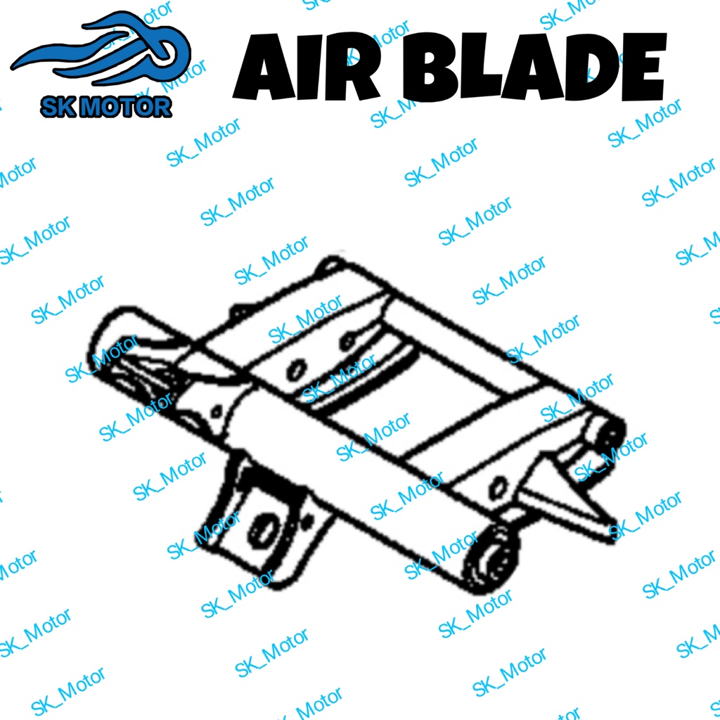 Honda AIR BLADE Engine Hanger Link Assy / Engine Bracket Comp Engine ...