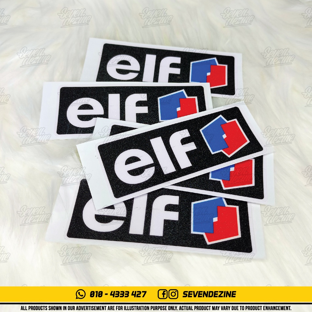 [ELF] Sparkling Car Motorcycle Sticker | Shopee Malaysia
