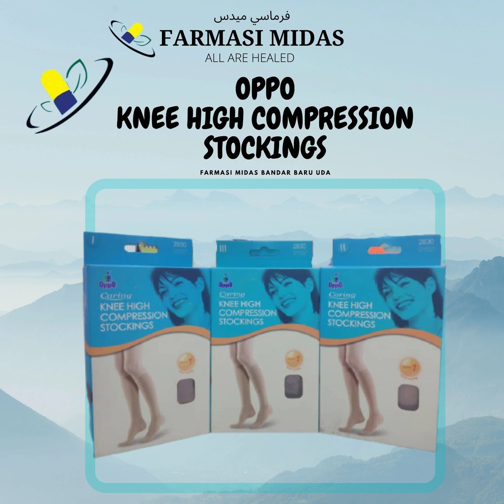 OPPO KNEE COMPRESSION STOCKINGS | Shopee Malaysia
