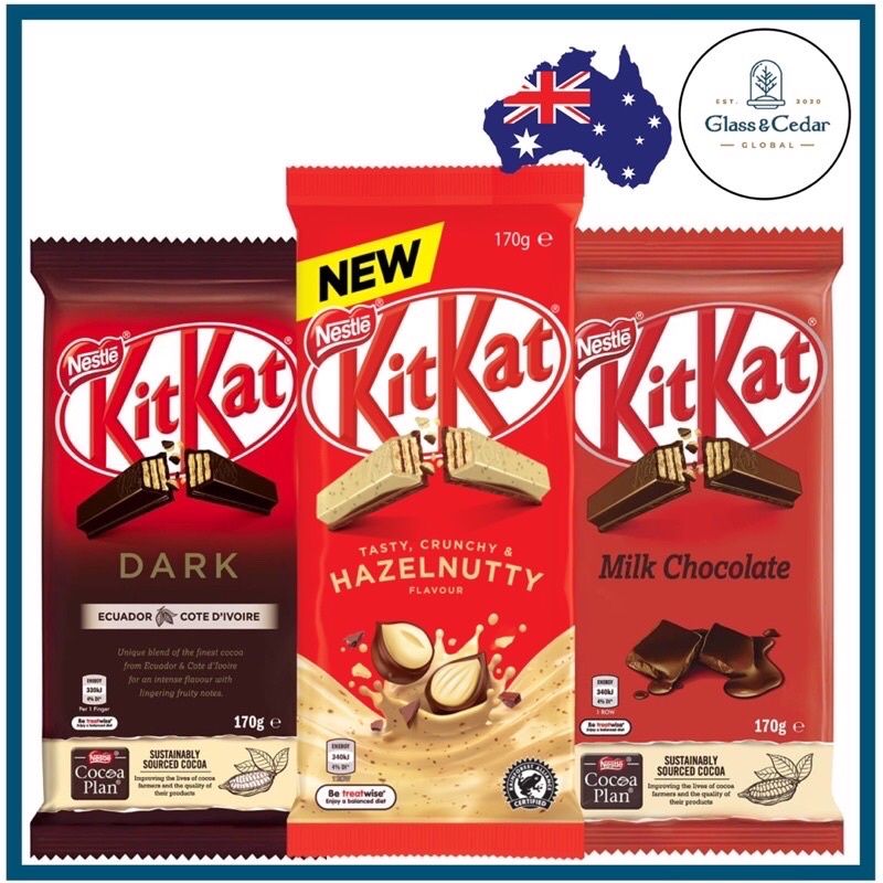 Kit Kat Milk / Dark Choc Block 170g | Shopee Malaysia