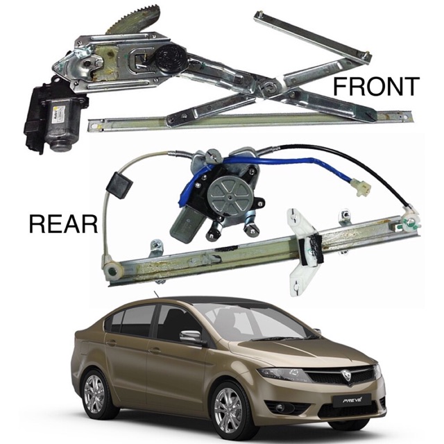 PROTON PREVE / SUPRIMA - POWER WINDOW REGULATORS / GEAR + MOTOR (NEW ...