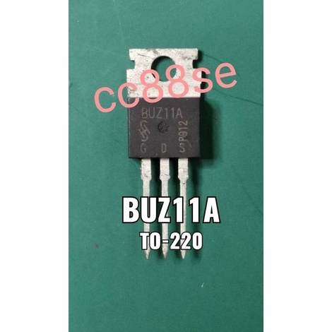 BUZ11A BUZ11 TO-220 N-CHANNEL MOSFET TRANSISTOR FET | Shopee Malaysia