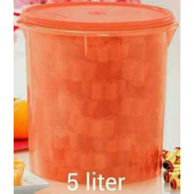 Tupperware Canister 5l | Shopee Malaysia