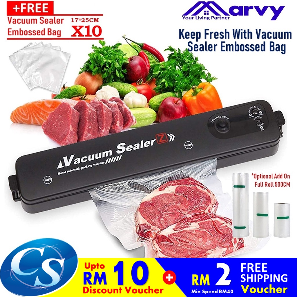 🍉 🍉 🍍 Pengedap Vakum 🍉 🍉 🍍 Fresh Pack Pro Home Electric Vacuum Sealer ...