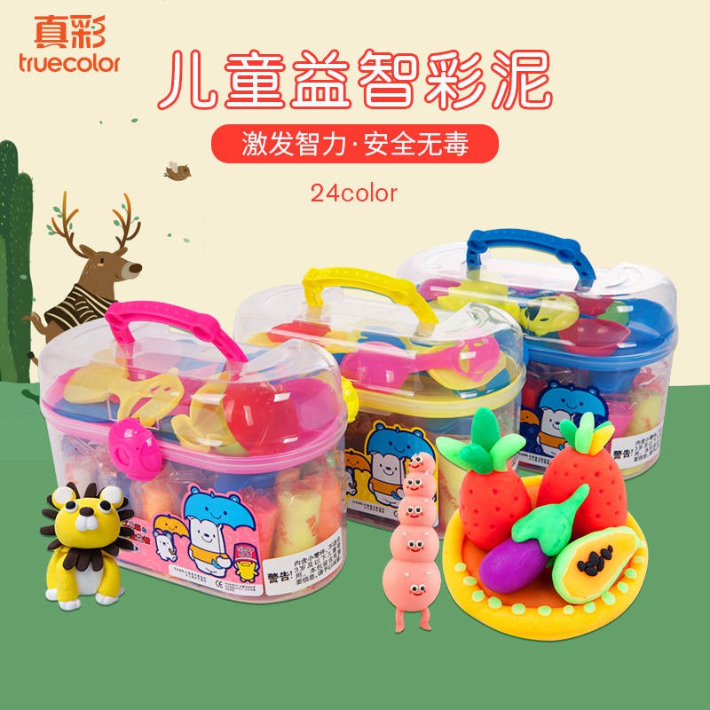 Slime toy squishy Warna Benar 24 Warna Kanak-kanak Teka-teki Getah ...
