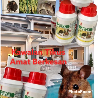 250ml/ Ubat Merah Chex / Racun Tikus Chex/ Kawalan Berkesan Untuk Semua ...