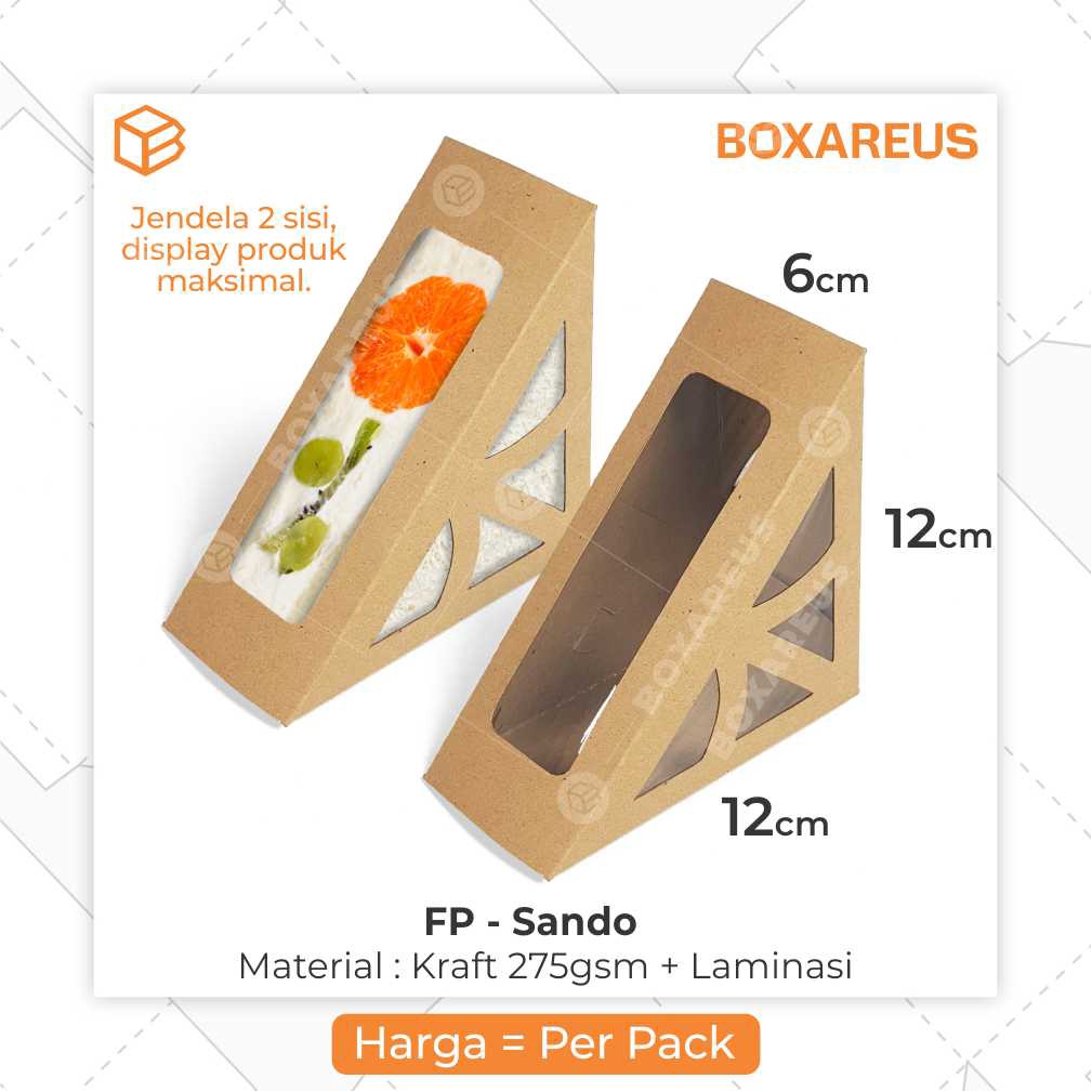 Sandwich Box Sando Packaging Toast Box Bread Bread | Fp Sando | Shopee ...