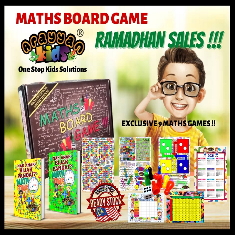 MATEMATIK - Permainan Matematik - Sifir Tanpa Hafalan - Maths Board ...