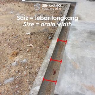 Stainless Steel Drain/Drainage/Trench Cover | Penutup Longkang/Saliran ...