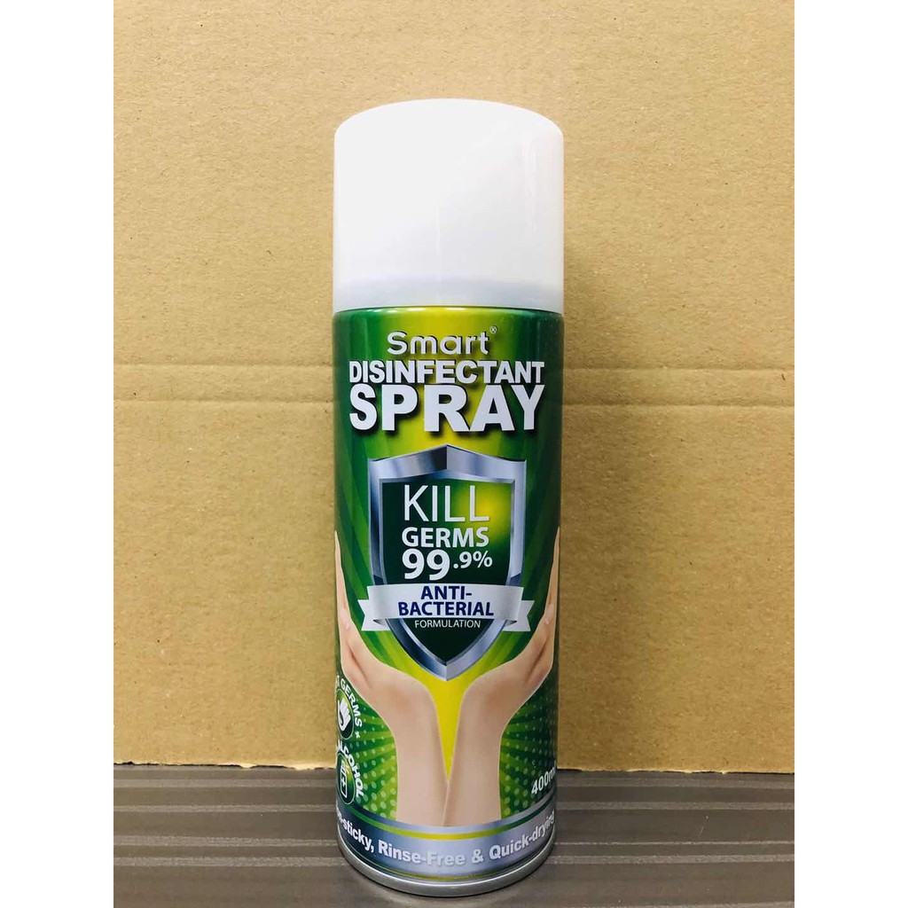 Smart 400ML 75% Disinfectant Alcohol Spray (Ethanol) | Shopee Malaysia