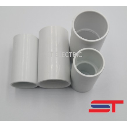 PVC CONDUIT FITTINGS 20mm 3/4'' / 25mm 1'' PVC CONDUIT SOCKET / WHITE ...