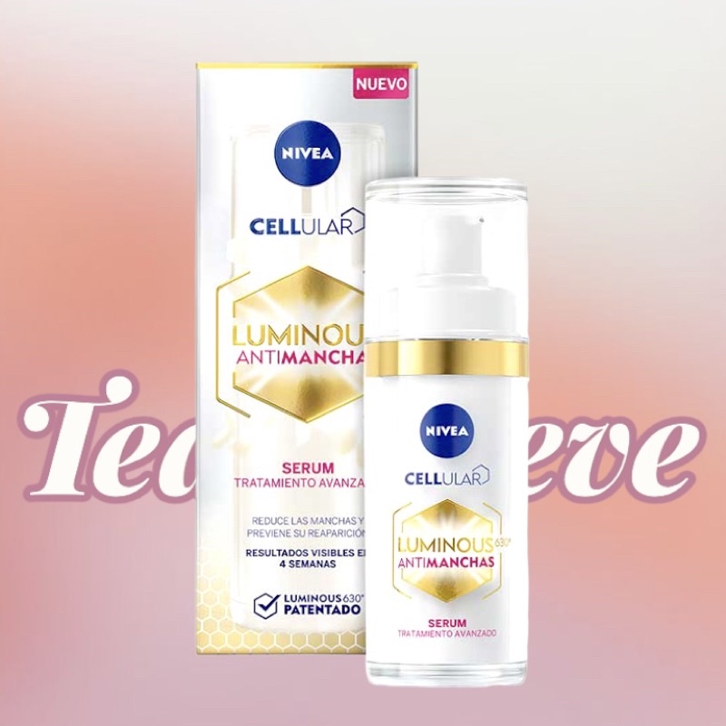 NIVEA Luminous 630 Anti Dark Spot Gold Serum 30ml / Anti Dark Spot ...
