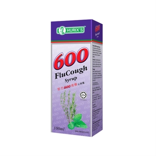 HURIX'S 600 Flu Cough Syrup 100ml | Shopee Malaysia