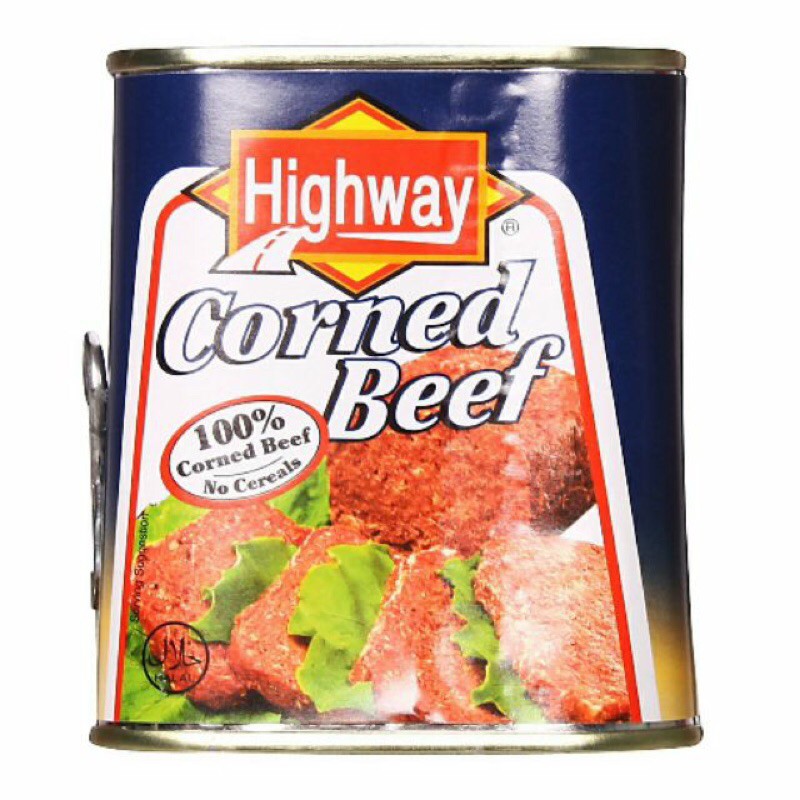 Highway Corned Beef 340gm | Shopee Malaysia