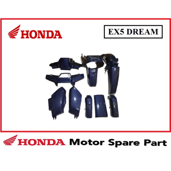 HONDA EX5 DREAM COVERSET COVER SET BODY COVER BODYCOVER BODYSET BODY ...