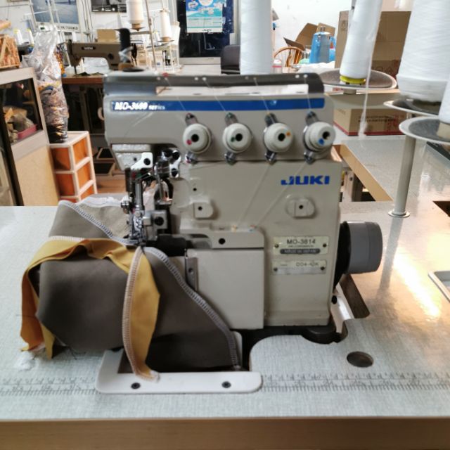 2nd Juki 4 thread overlock Sewing Machine MO-3600/ mesin Jahit tepi ...