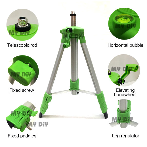 MYDIYHOMEDEPOT - 1.2M Laser Level Stand Laser Machine Stand Adj ...