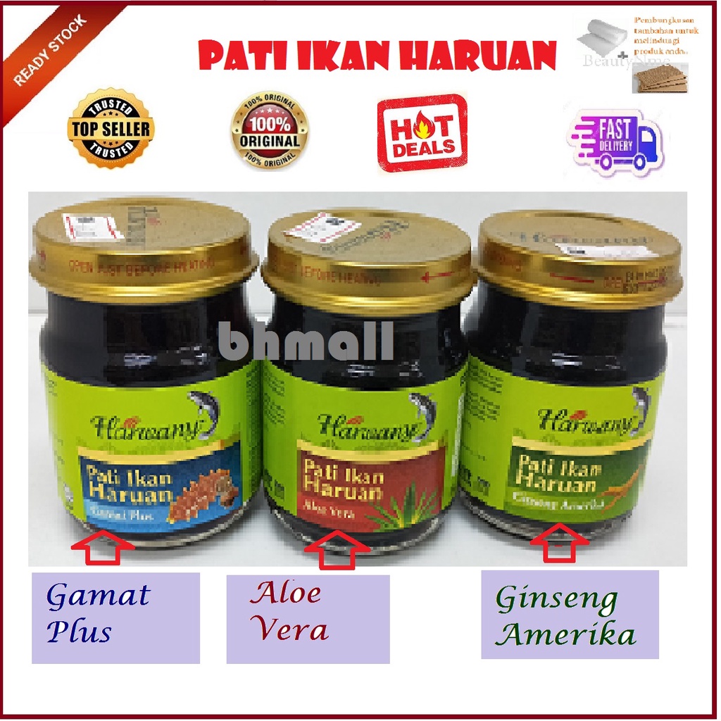 Ready Stock Pati Ikan Haruan Gamat Plus/Aloe Vera/Ginseng Amerika by ...