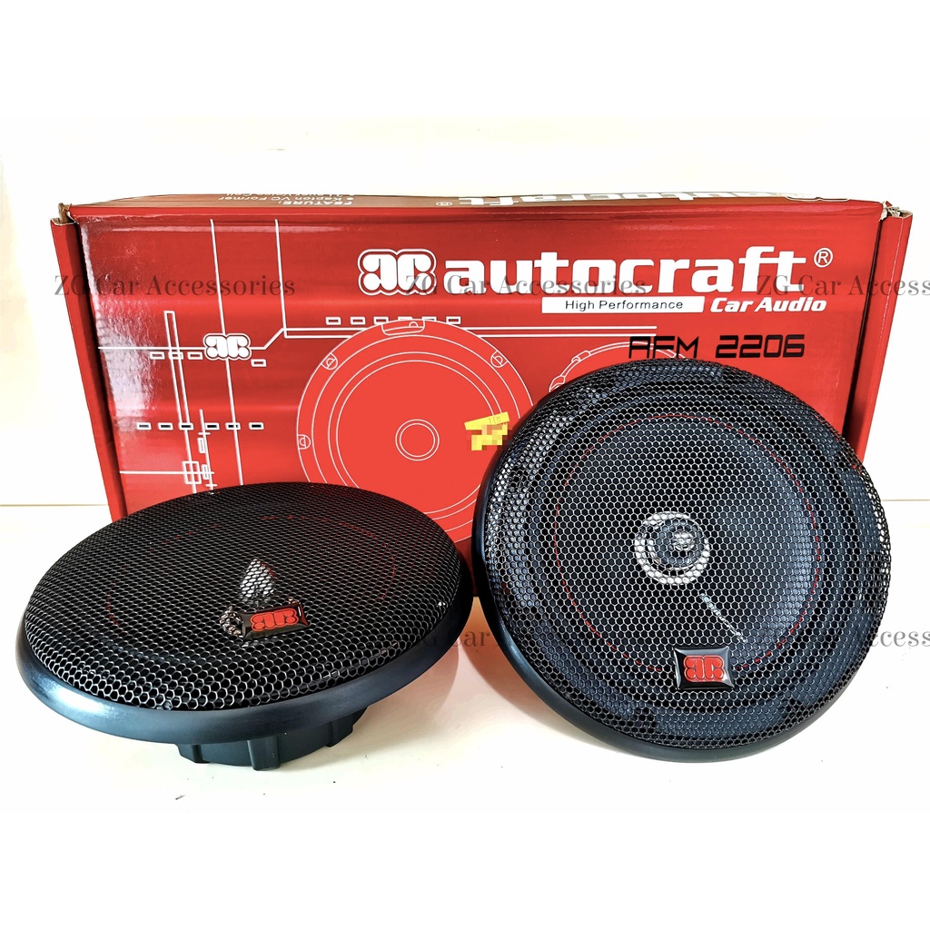 Autocraft USA AC Signature Series High Performance Car Audio AFM2206 6 ...