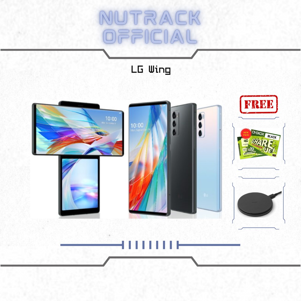 LG Wing 5G Rotating SmartPhone New Import Set | Shopee Malaysia