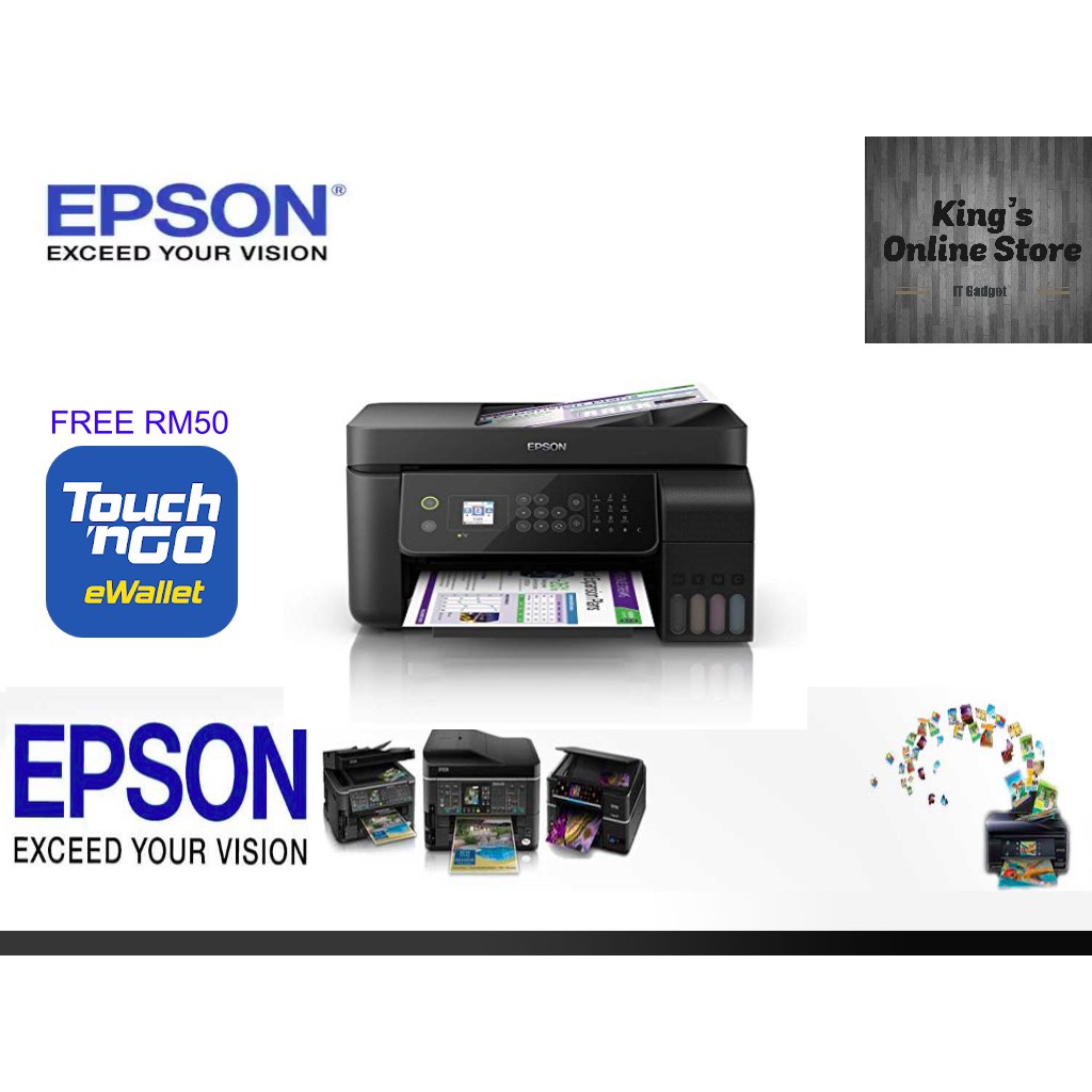 Epson l5190 wi-fi all-in-one ink tank printer with adf | BeeCost