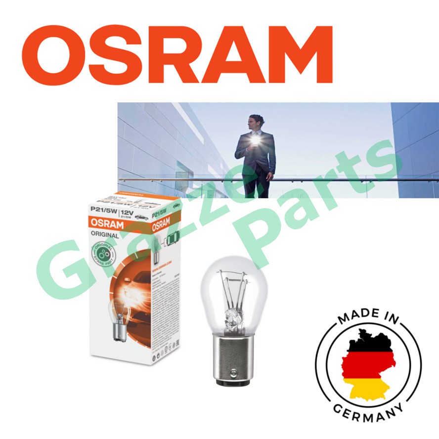 Original Osram 7528 1016 12V P21/5W Halogen Light Car Bulb | Shopee ...