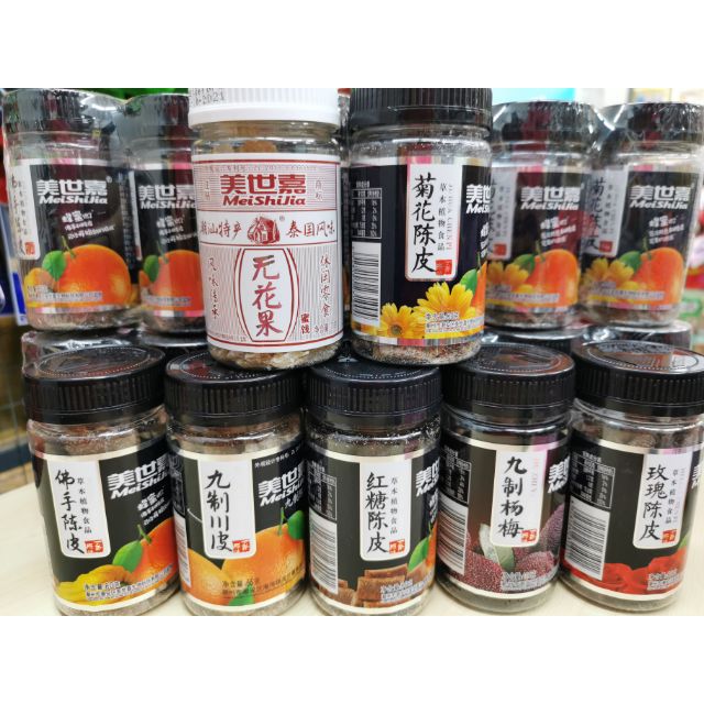 [Must Try] (Kulit Limau) MEISHIJIA PERSERVED MANDARIN Peel | Shopee ...