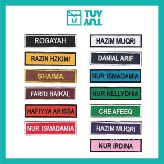 NAMA SULAM SEKOLAH SCHOOL NAME TAG Name Tag Sulam/Student Name Tag With ...